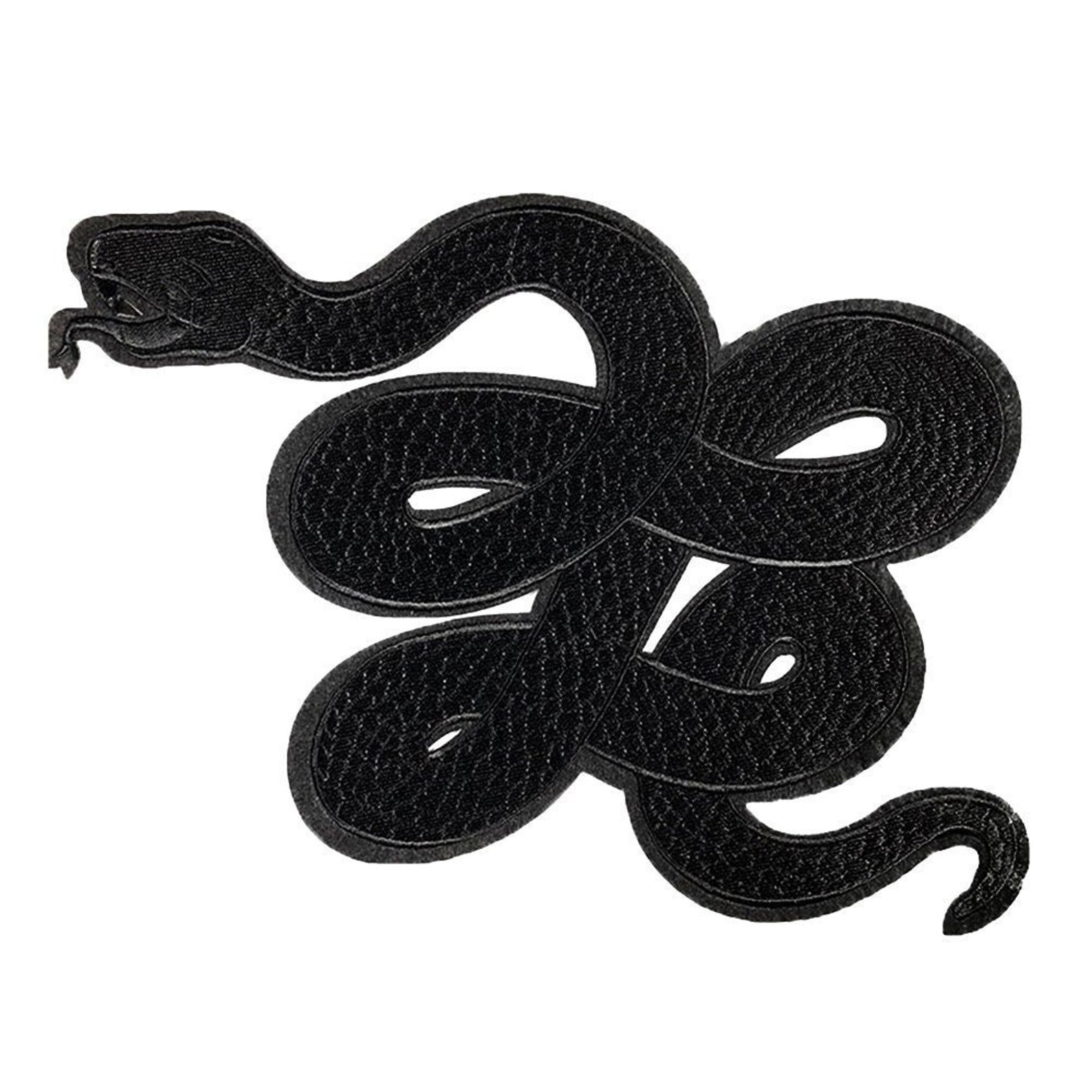 Black Mamba Snake Back Patch Sew Iron on Large Applique Embroidered ...