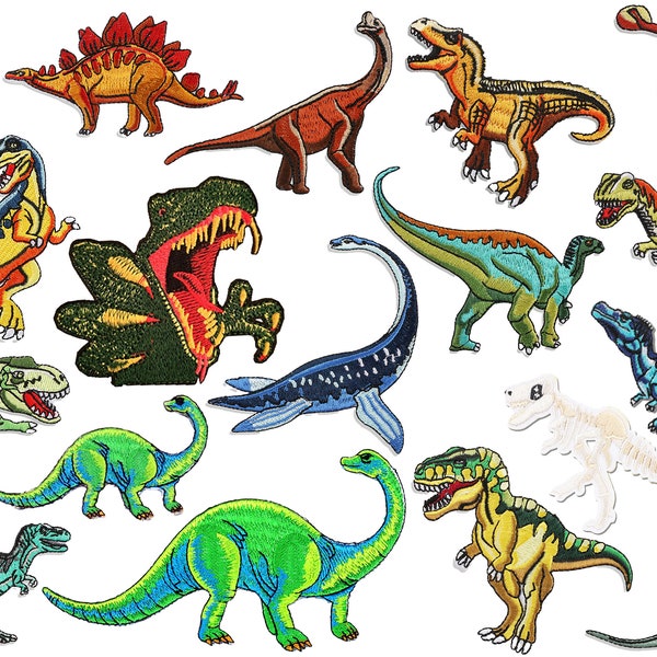 Dinosaur Iron on Patch - Etsy