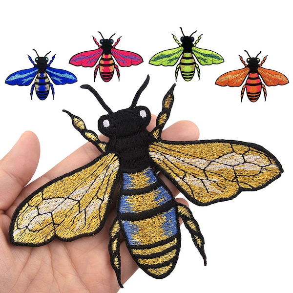 Large Bee Patch - Etsy