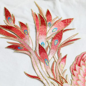 Large Phoenix Sew on Patch 18"/ 46cm Japanese Bird Back Patch ...