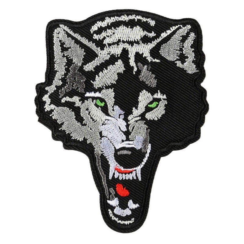 Large Wolf Patch - Etsy