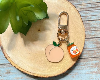 Georgia Peach Charm - Etsy