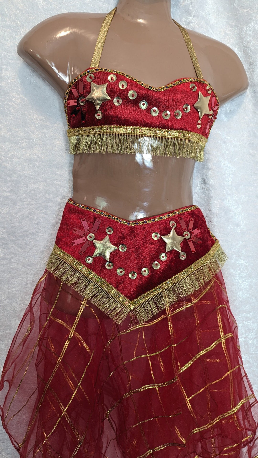 Child Belly Dance Costume, Elf, Fairy, Halloween, Party - Etsy