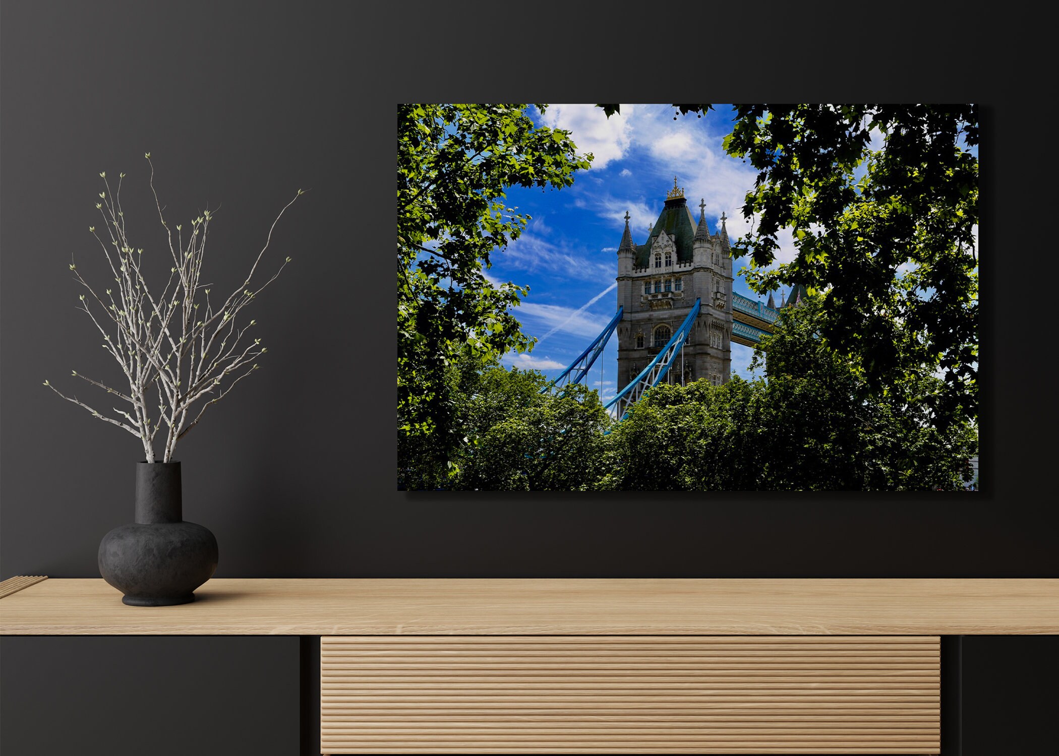 London Bridge Photograph, Color Photo Decor, Large Wall Art, London ...