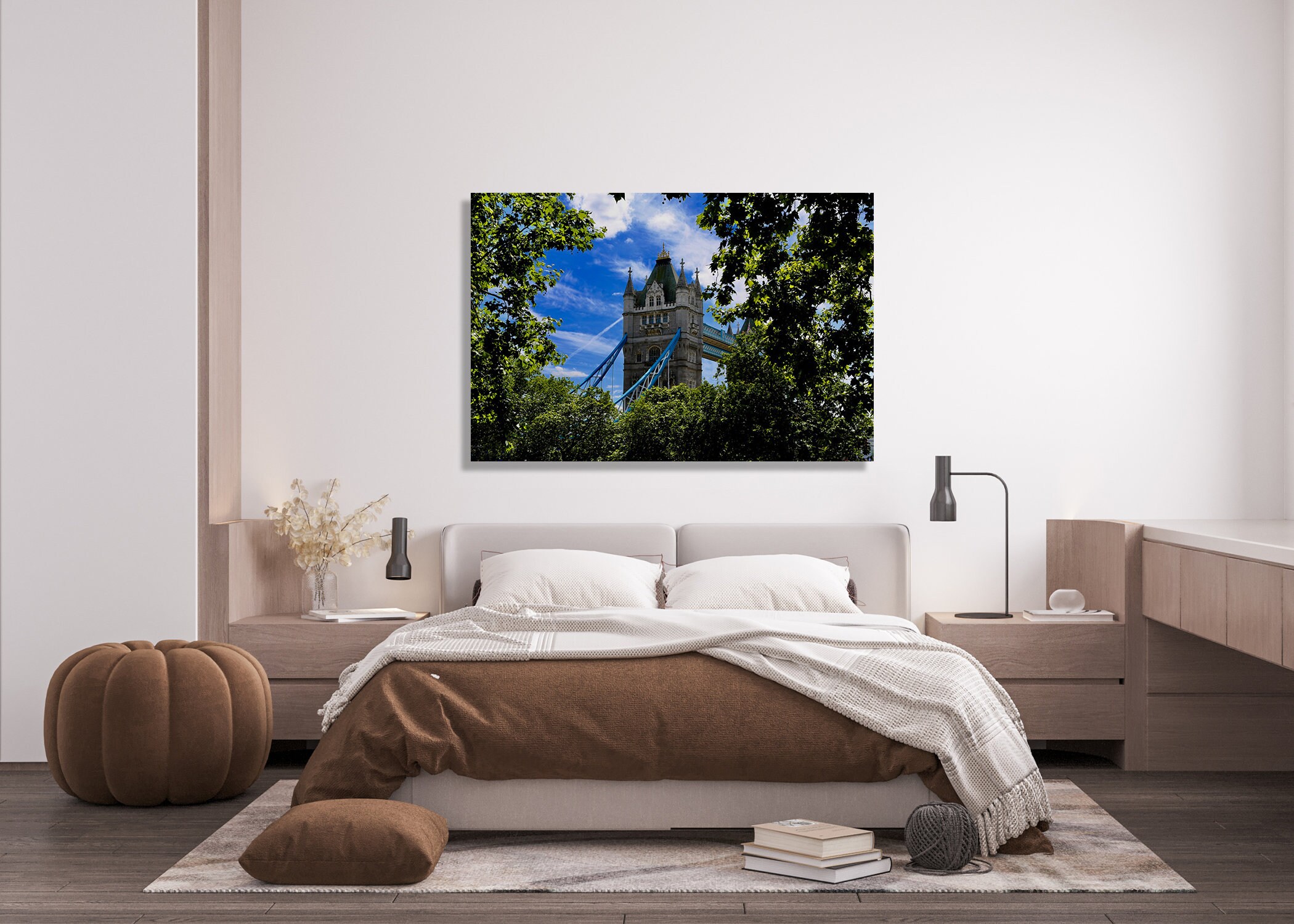 London Bridge Photograph, Color Photo Decor, Large Wall Art, London ...