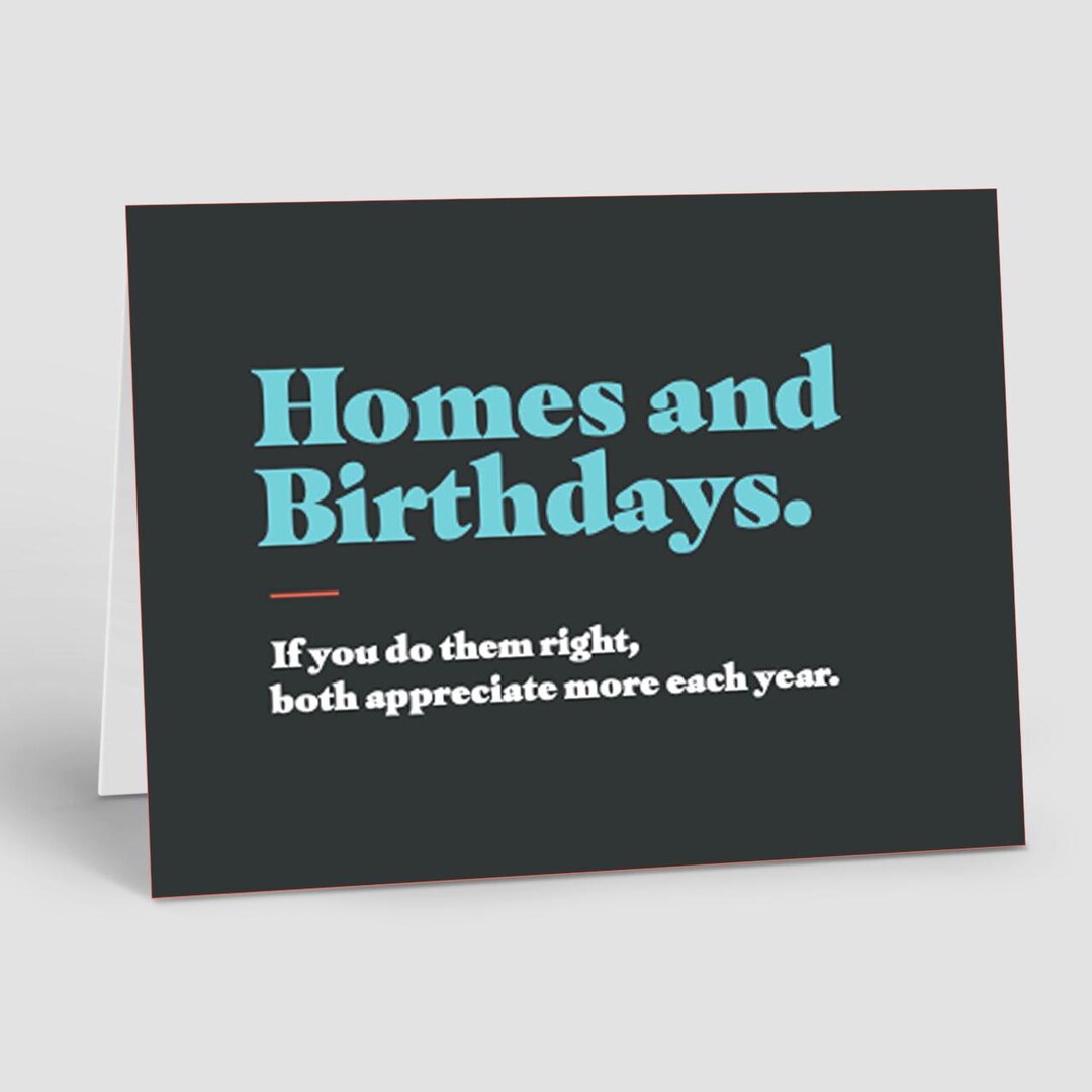 Client Birthday Cards (pack of 10) — Business / Realtor / Lender ...