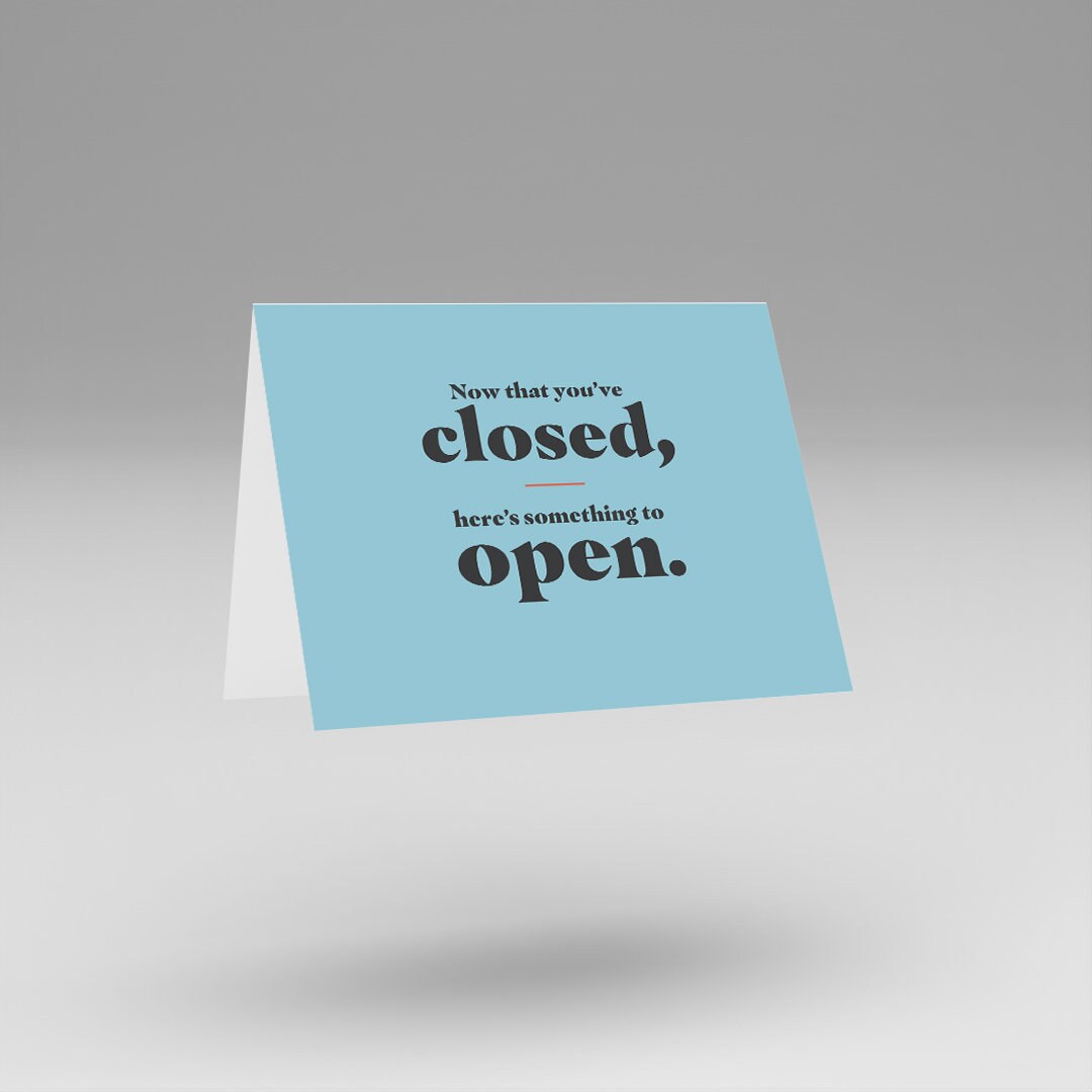 PACKAGE of CLOSING NOTECARDS Congratulations Cards Closing Day Cards ...