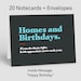 Realtor Birthday Card Bundle | 60 Notecards With Envelopes | Client ...