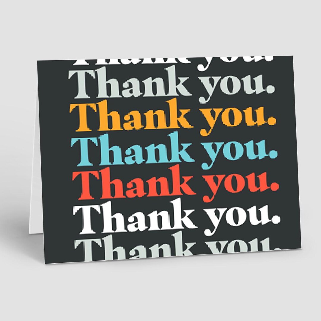 PERSONALIZED REFERRAL Note Cards | Package of 10 Note Cards | Thank You ...