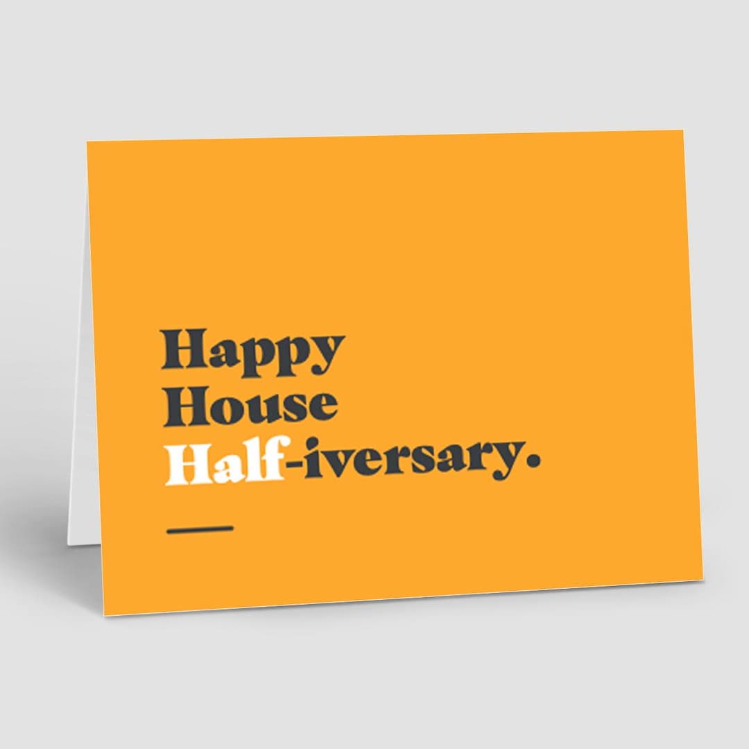 PERSONALIZED HOUSIVERSARY Note Cards | Package of 10 Note Cards | Home ...