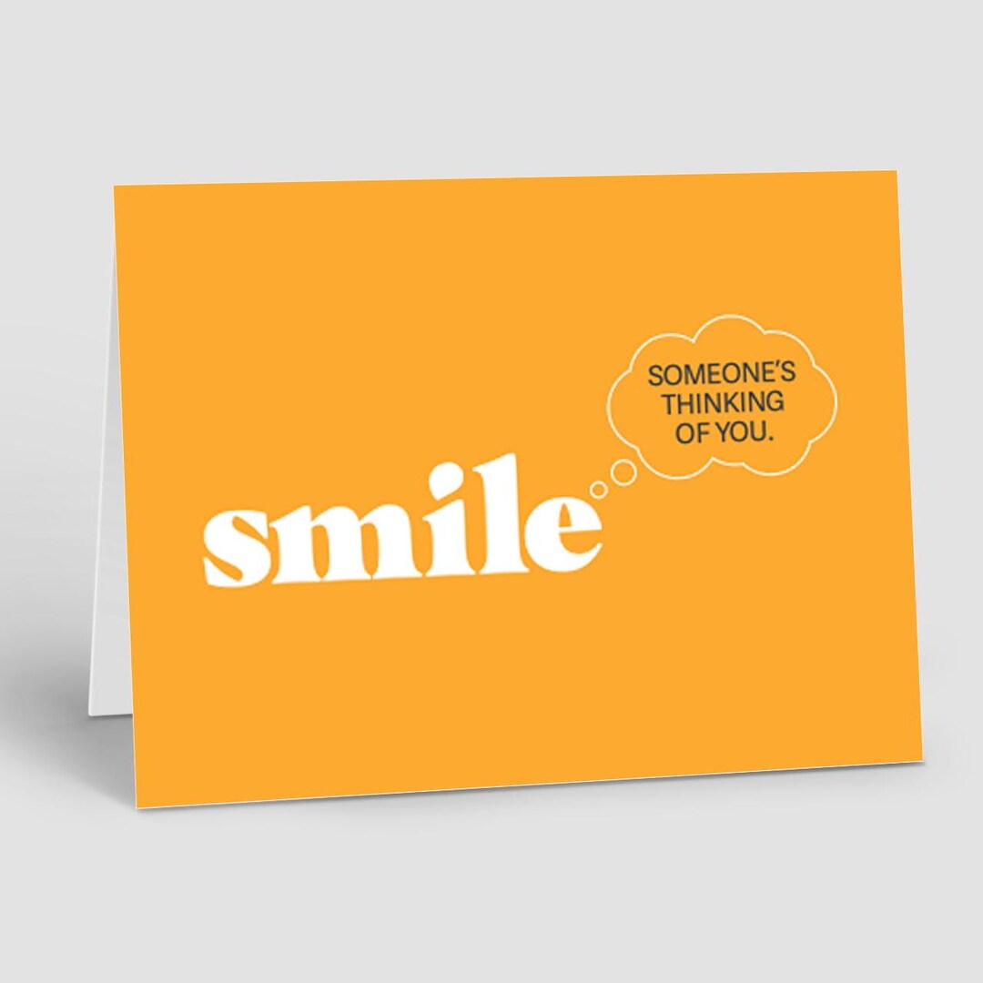 PERSONALIZED Thinking of You Note Cards | PACKAGE of 10 | Just Because ...