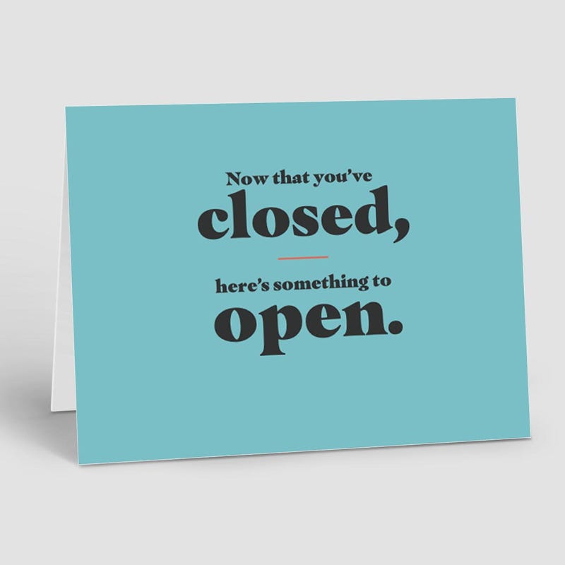 Closing Day Card - Etsy