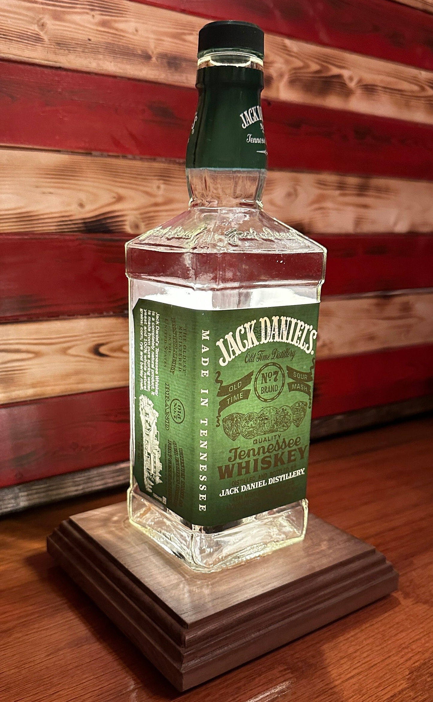 Jack Daniel's green Label Dimmable Lamp. Beautiful Lamp - Etsy