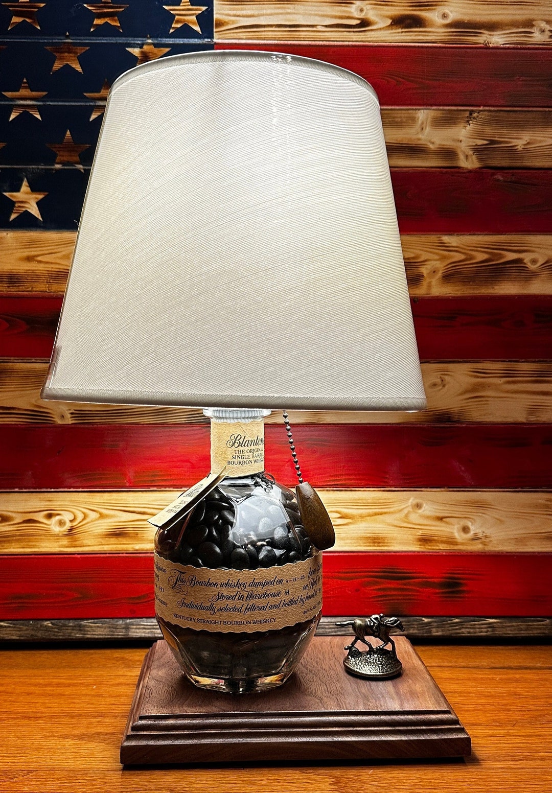 Blanton's Bourbon Lamp - Etsy
