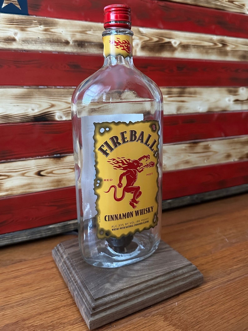 Fireball Lamp With Flaming Bulb. - Etsy