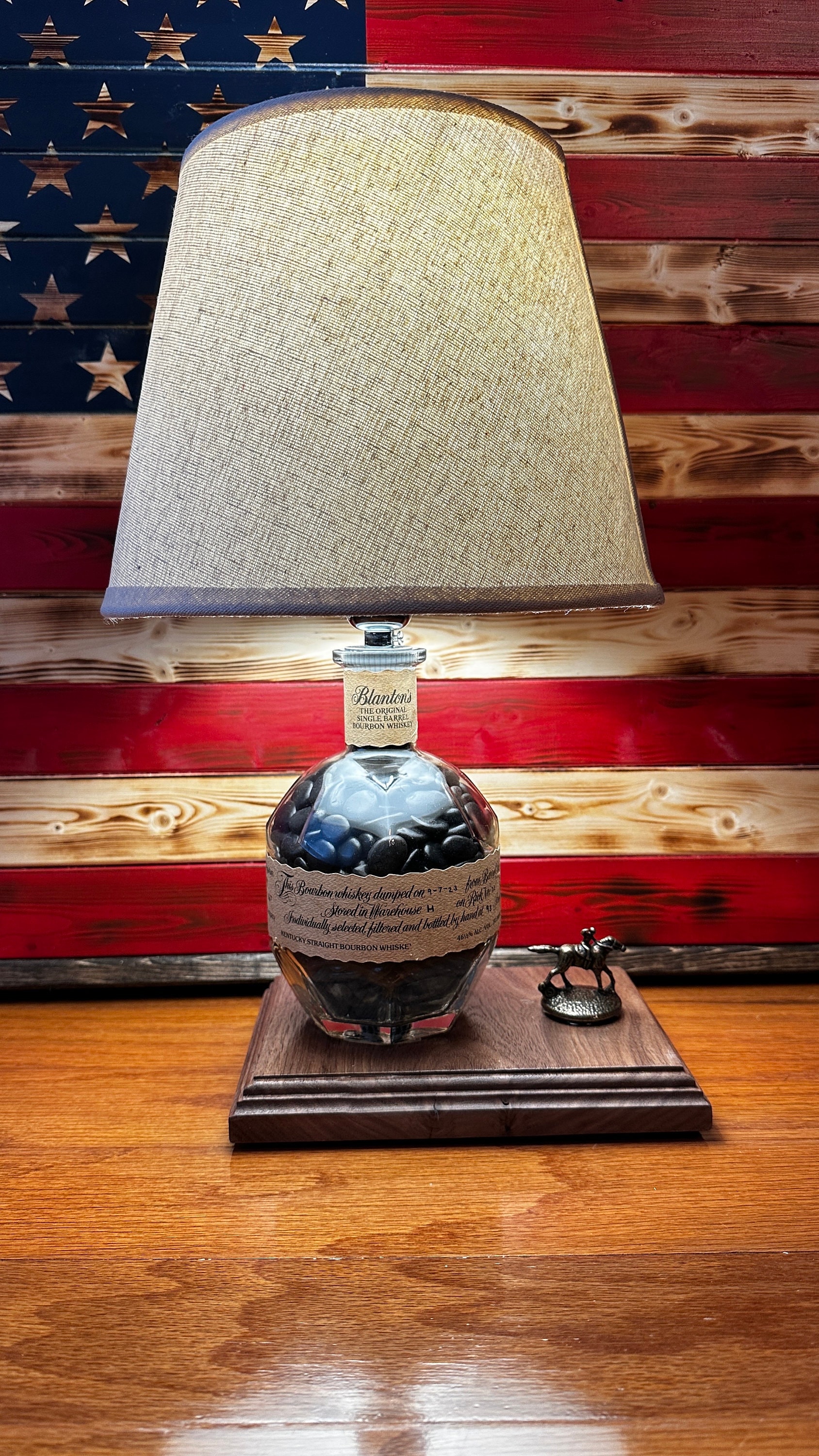 Blanton's Bourbon Lamp - Etsy