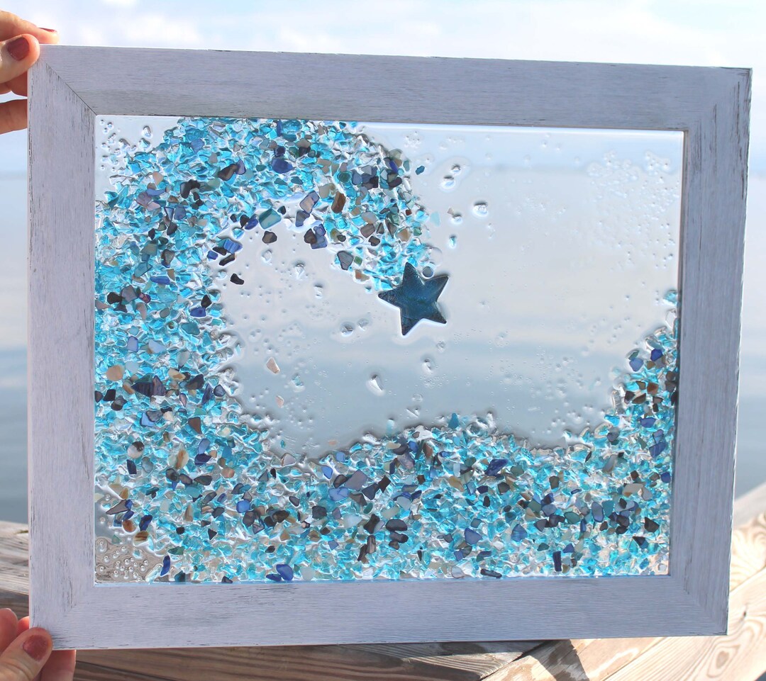 Ocean Wave Art, Ocean Art, Resin Art, Beach Art, Coastal Decor, Sea ...