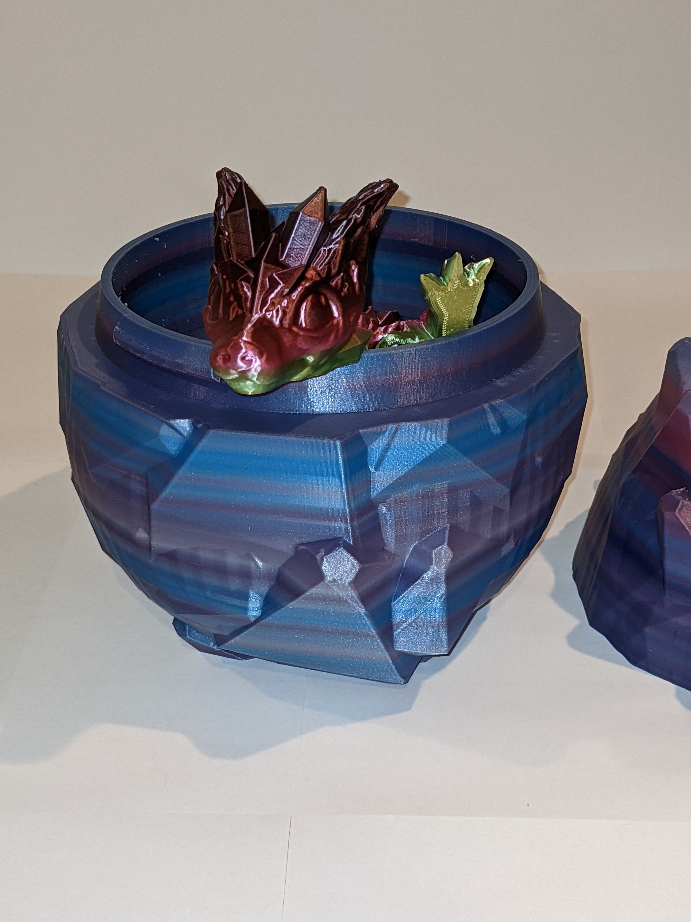 Giant Crystal Egg With Mystery Dragon - Etsy