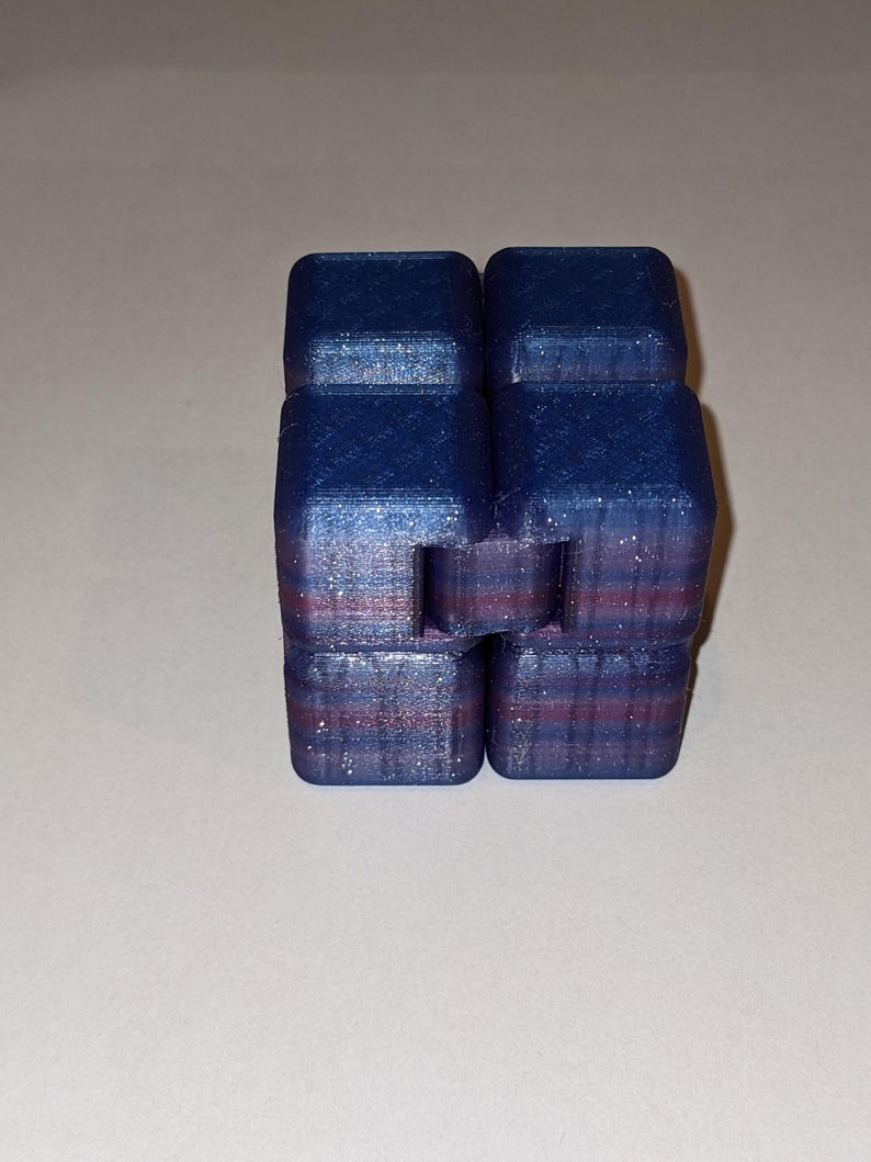 Fidget Cube | 3D Infinity Cube for Anxiety and Stress Relief - Etsy