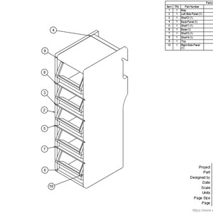 Storage Bin Plans - French Cleat - CNC ONLY! - Etsy
