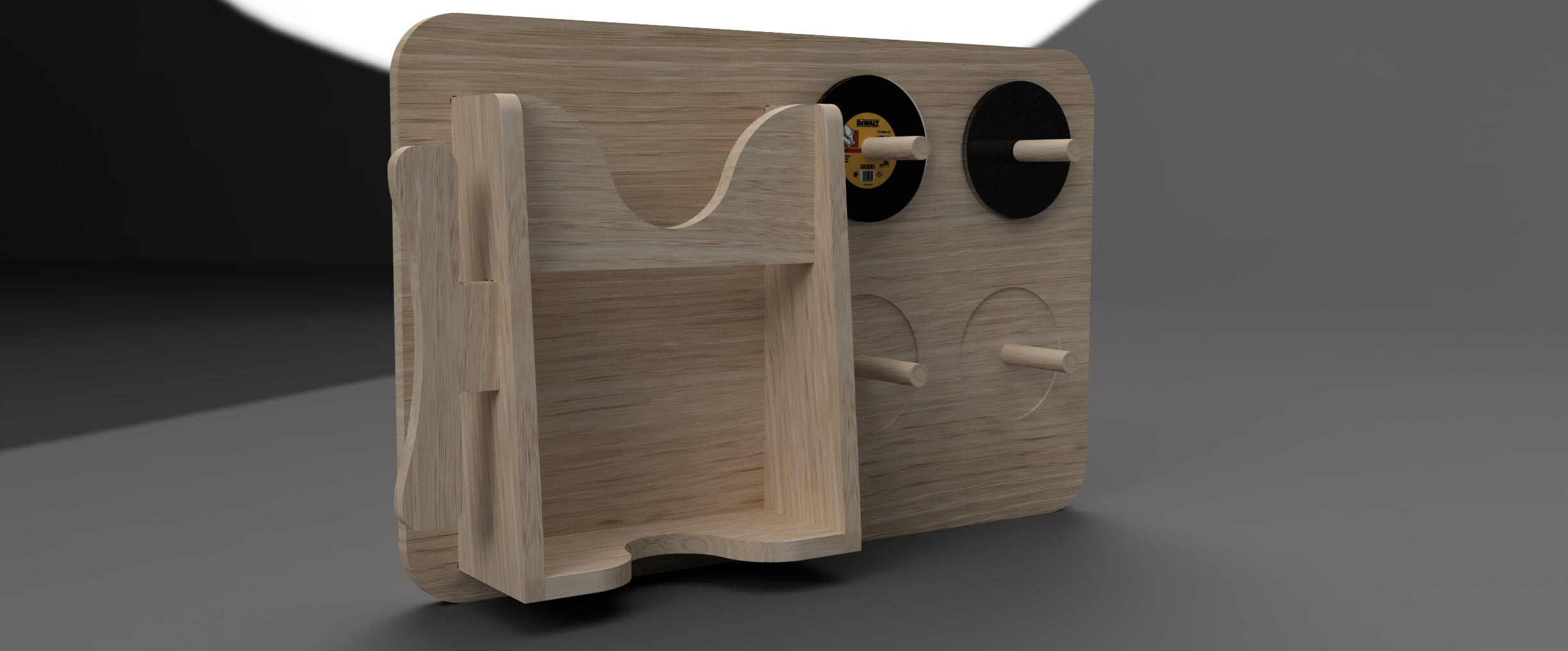 Angle Grinder Mount Plans -CNC ONLY French Cleat! - Etsy