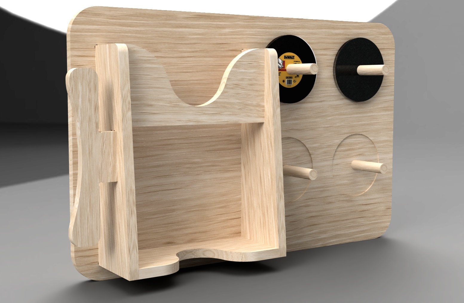 Angle Grinder Mount Plans -CNC ONLY French Cleat! - Etsy