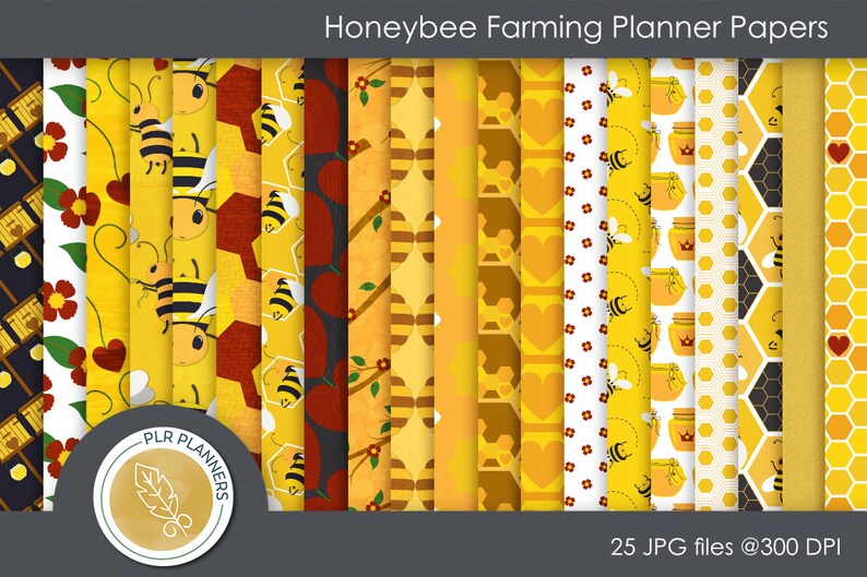 Bee Farming Planner Fillable / Editable PDF, Farming Log, Farming ...