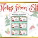 Elf Notes Printable Christmas Digital Instant Download - Note Cards ...