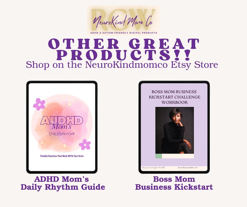 2026 ADHD Digital Planner, Lavender Minimalist Organizer (goodnotes ...