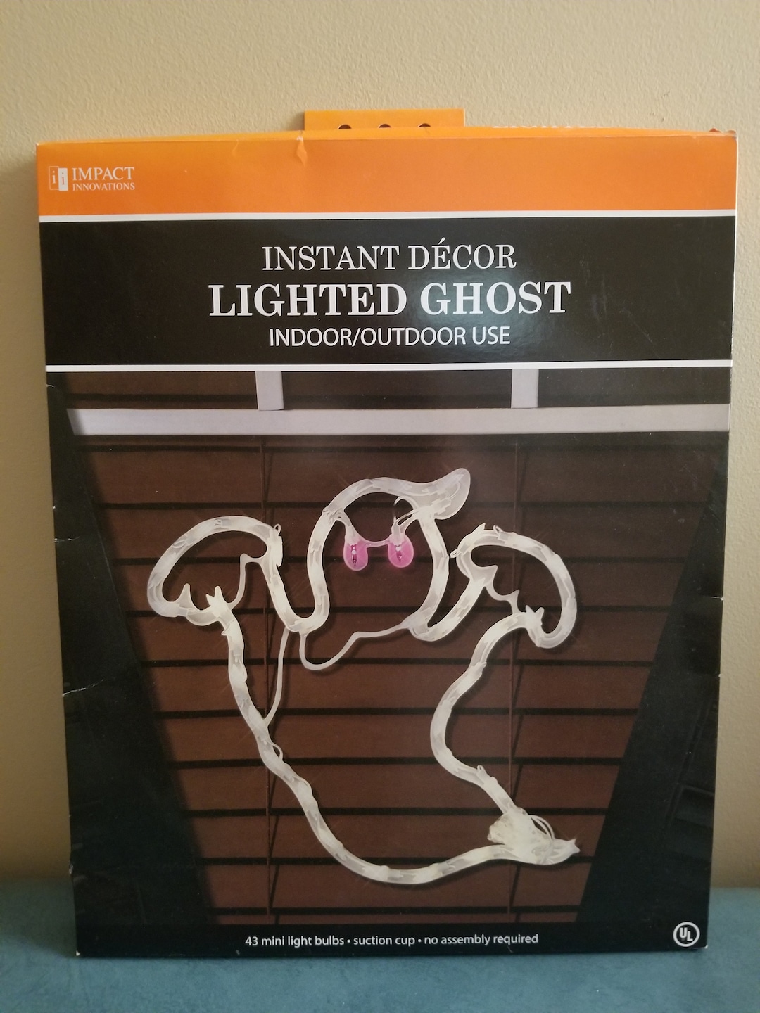 Impact Innovations Halloween Lighted Ghost Window Decoration - Etsy