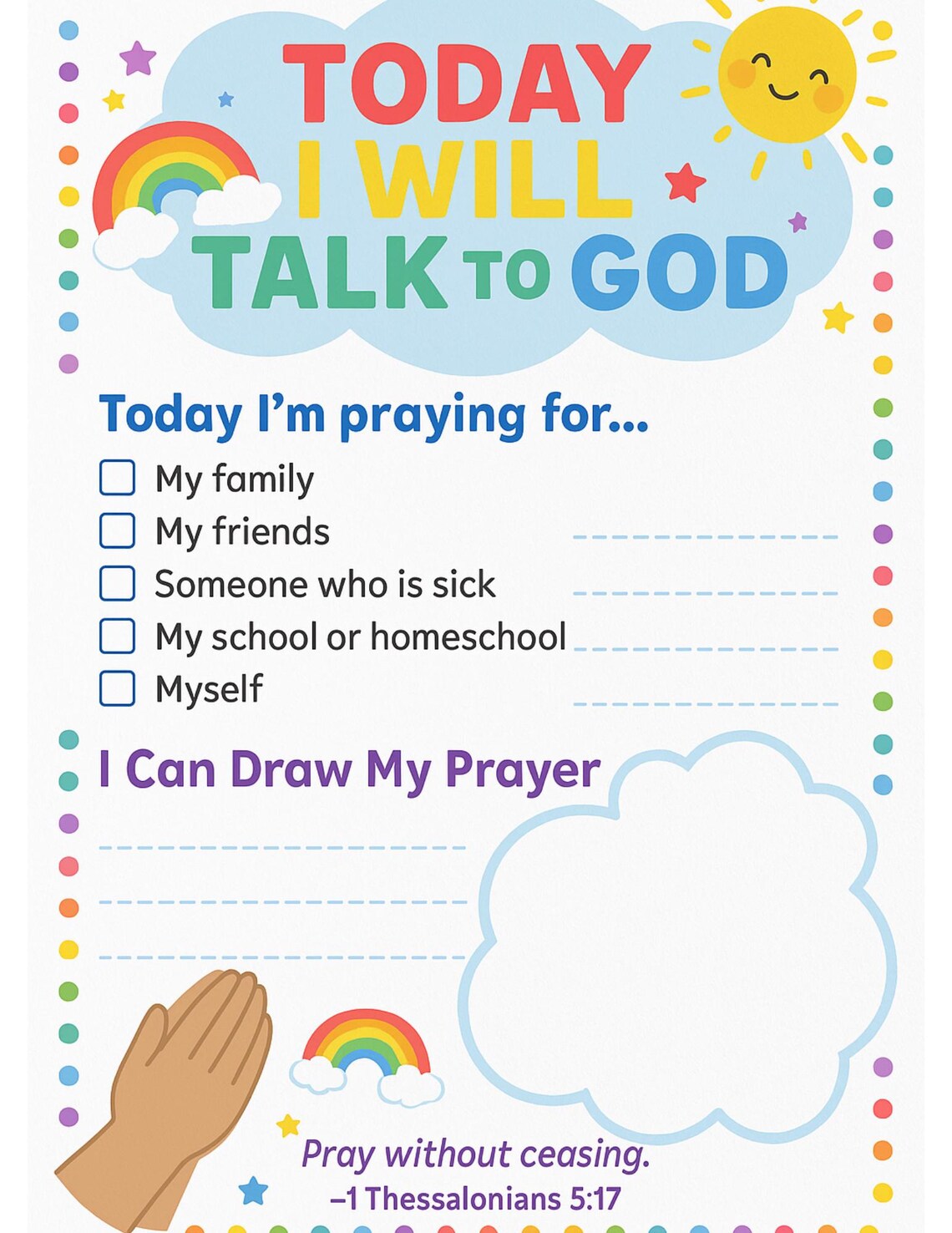 Faith-based Kids Morning Binder: Christian Devotions, Gratitude ...