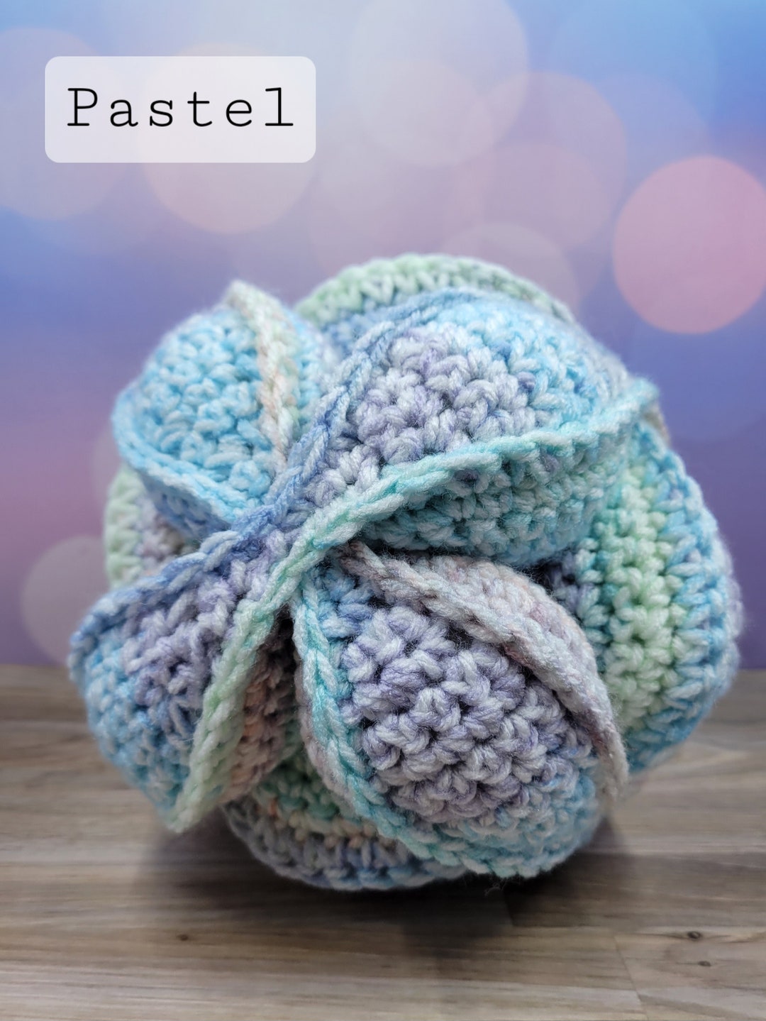 Crochet Amish Puzzle Ball - Multicolored - Etsy