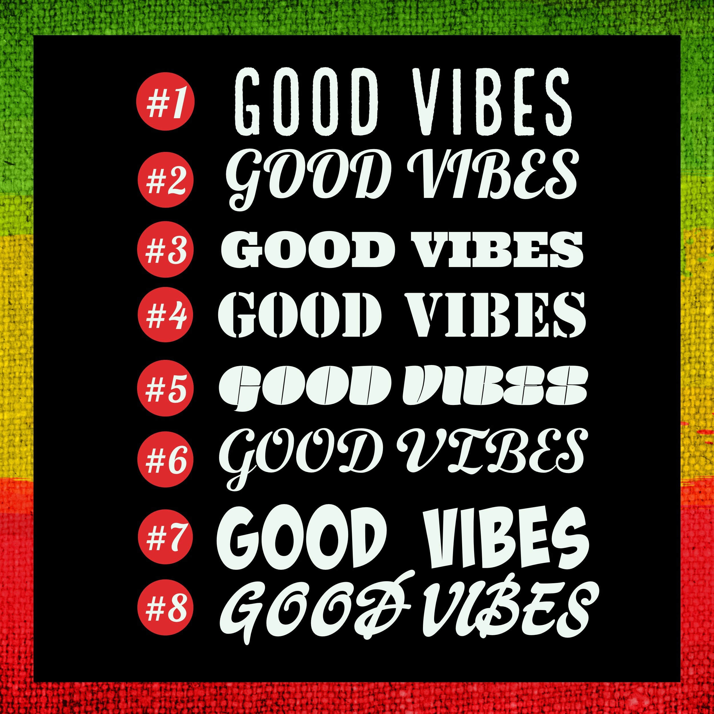 Good Vibes Vinyl Decals, Permanent Vinyl Decals, Window Decal, Car ...