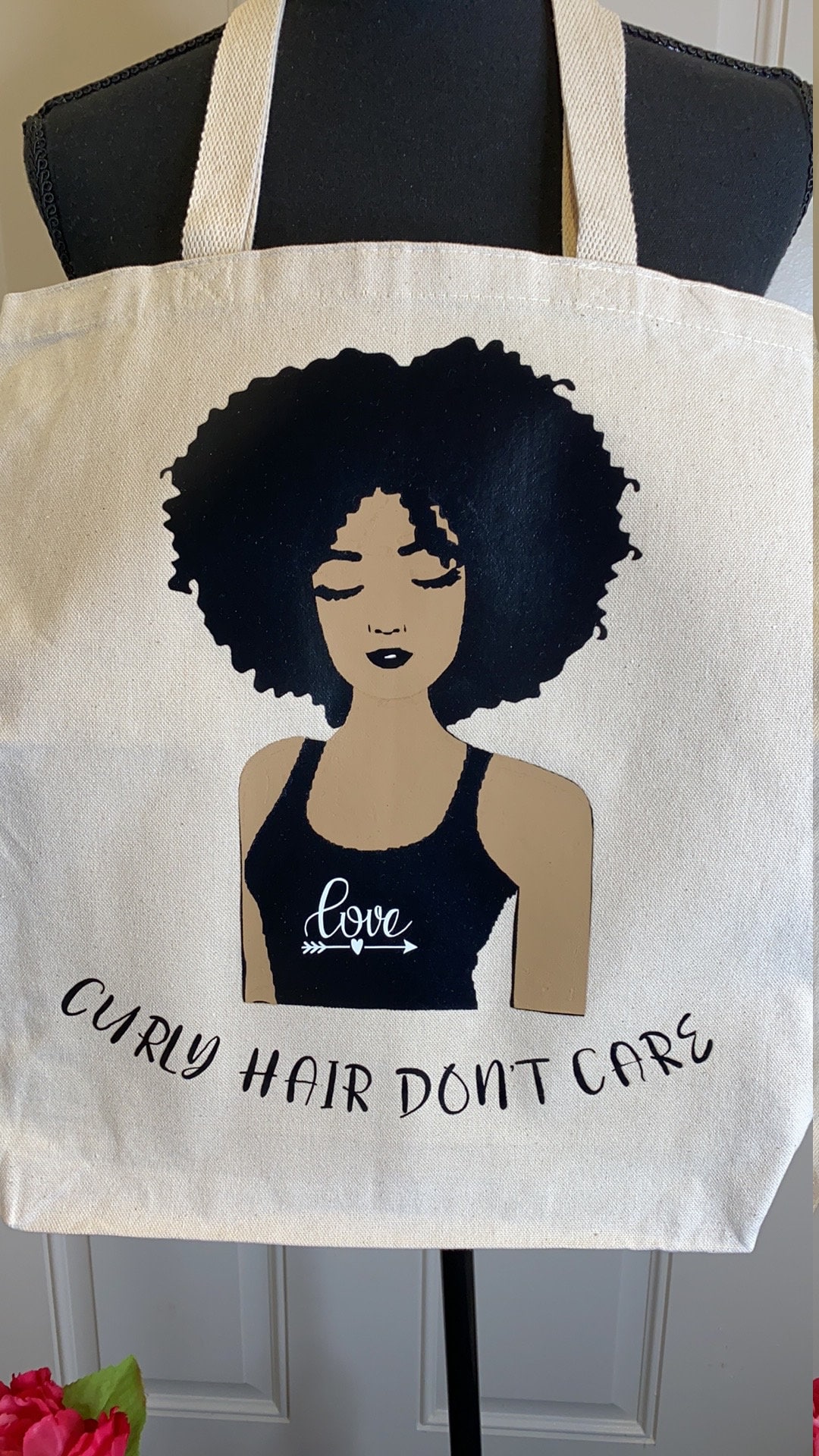 Natural Color Tote Bag, Custom Tote, Girlfriend Gift, Friend Gift, Book ...