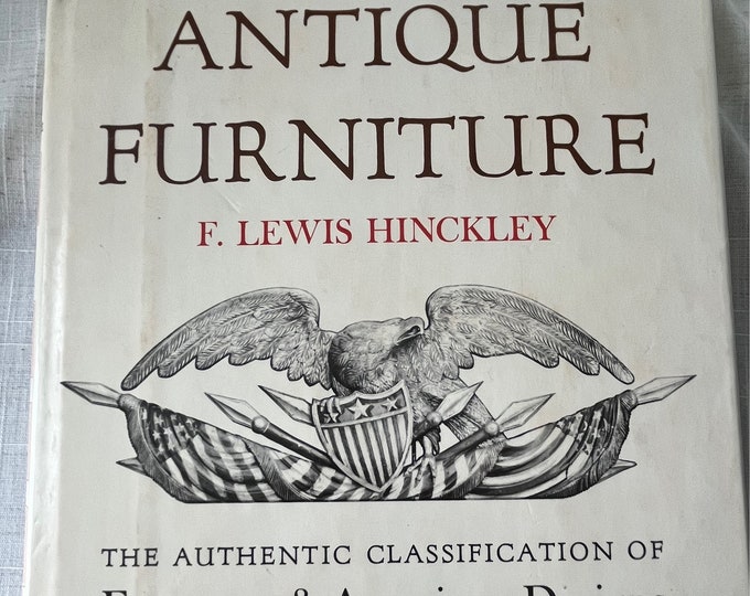 Vintage "a Directory of Antique Furniture - by F. Lewis Hinckley ...