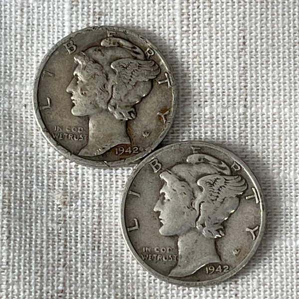 1942 Dime - Etsy