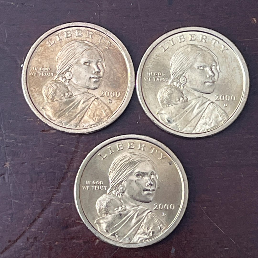 2000 D Sacagawea Dollar Coin First Year Made 3 to Choose From ...