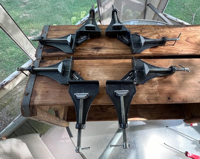 Vintage Set of 4 Craftsman Corner Clamps - No. 9 6666 Woodworking ...