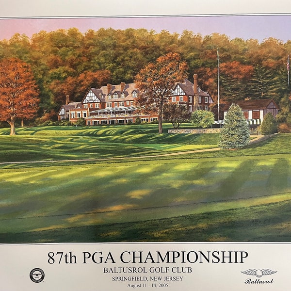 Pga Poster - Etsy