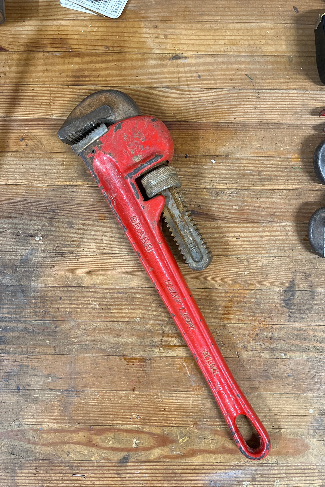 Vintage Sears Heavy Duty 18" Pipe Wrench - Drop Forged - Model No ...