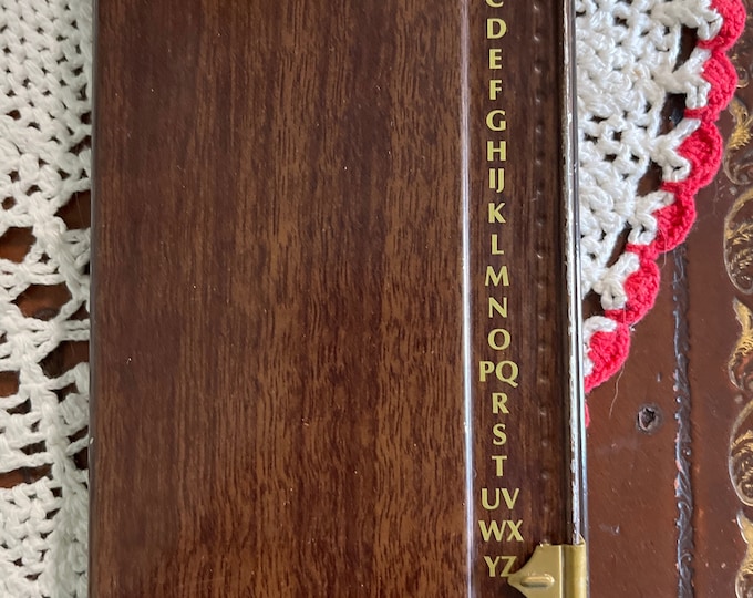 Vintage Bates List Finder-secretary Model G Directory-brand New Bates ...