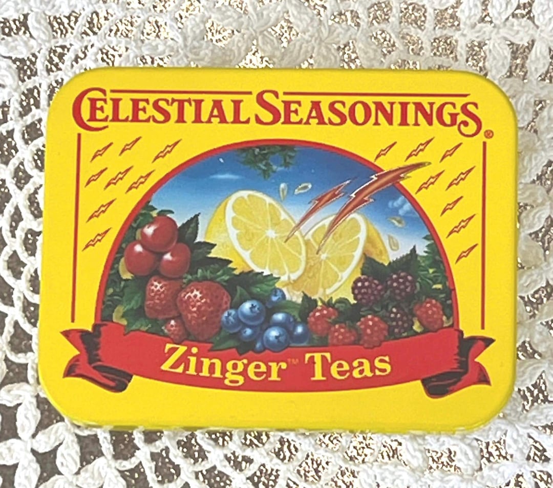 Celestial Seasonings Zinger Teas - Fruit & Lightning Bolts - Celestial ...