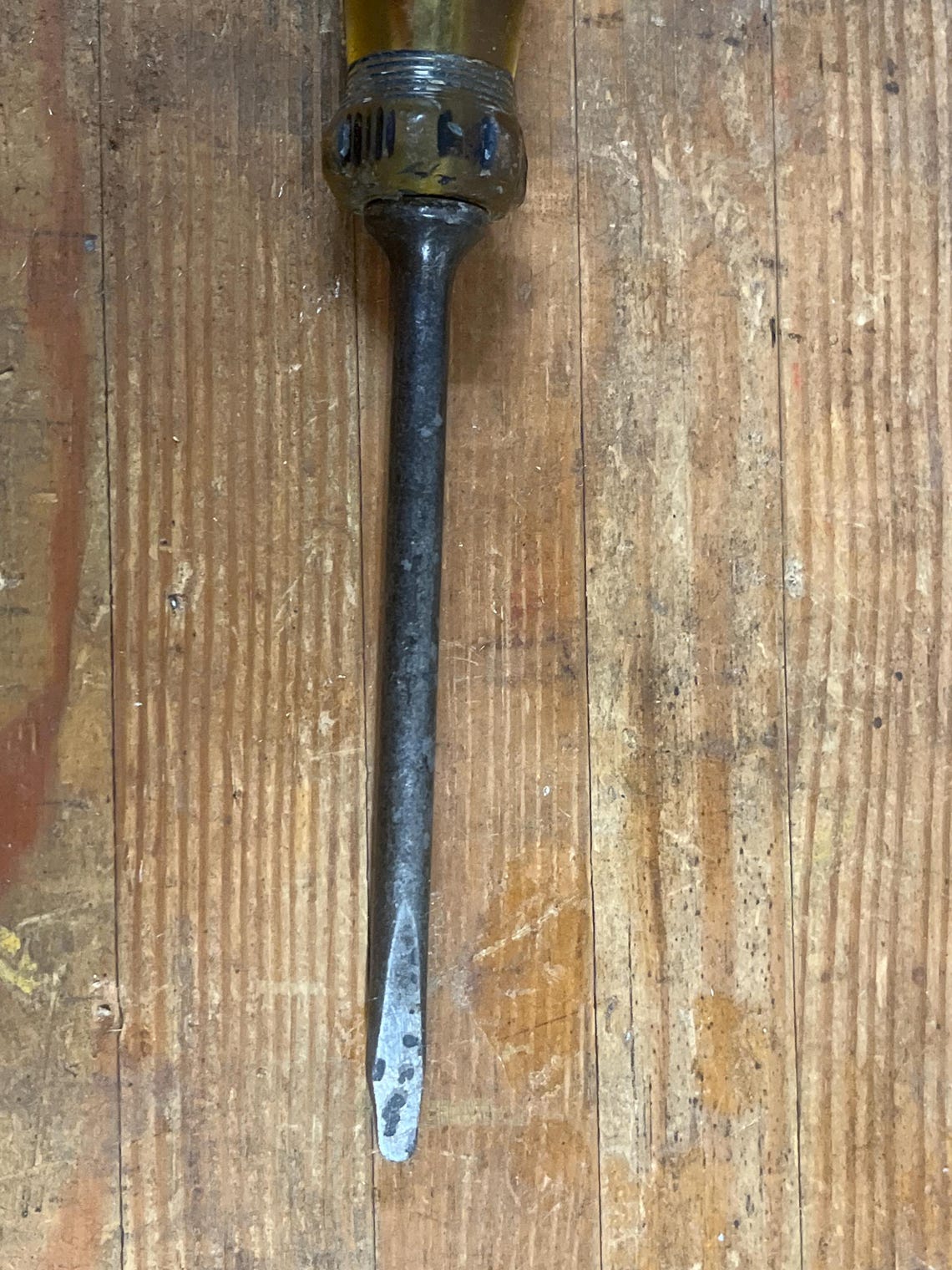 Vintage Stanley 100 Plus Screwdriver -1006 6 IN Flat Head Screwdriver ...