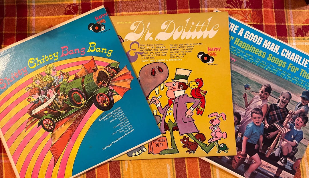 Vintage Children's Music - Chitty Chitty Bang Bang, Dr. Doolittle, and ...