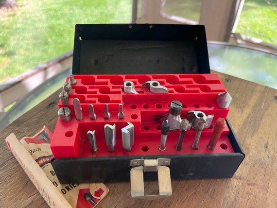 Vintage Craftsman Router Bit Set 925437 Originally Contained 17 Pcs. Includes 4 Van Brunt Yon Bits Circa 1970s 80s Etsy