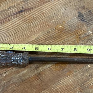 Antique 11" Flat Head Copper Screwdriver - Unbranded Be Cu Non Sparking ...