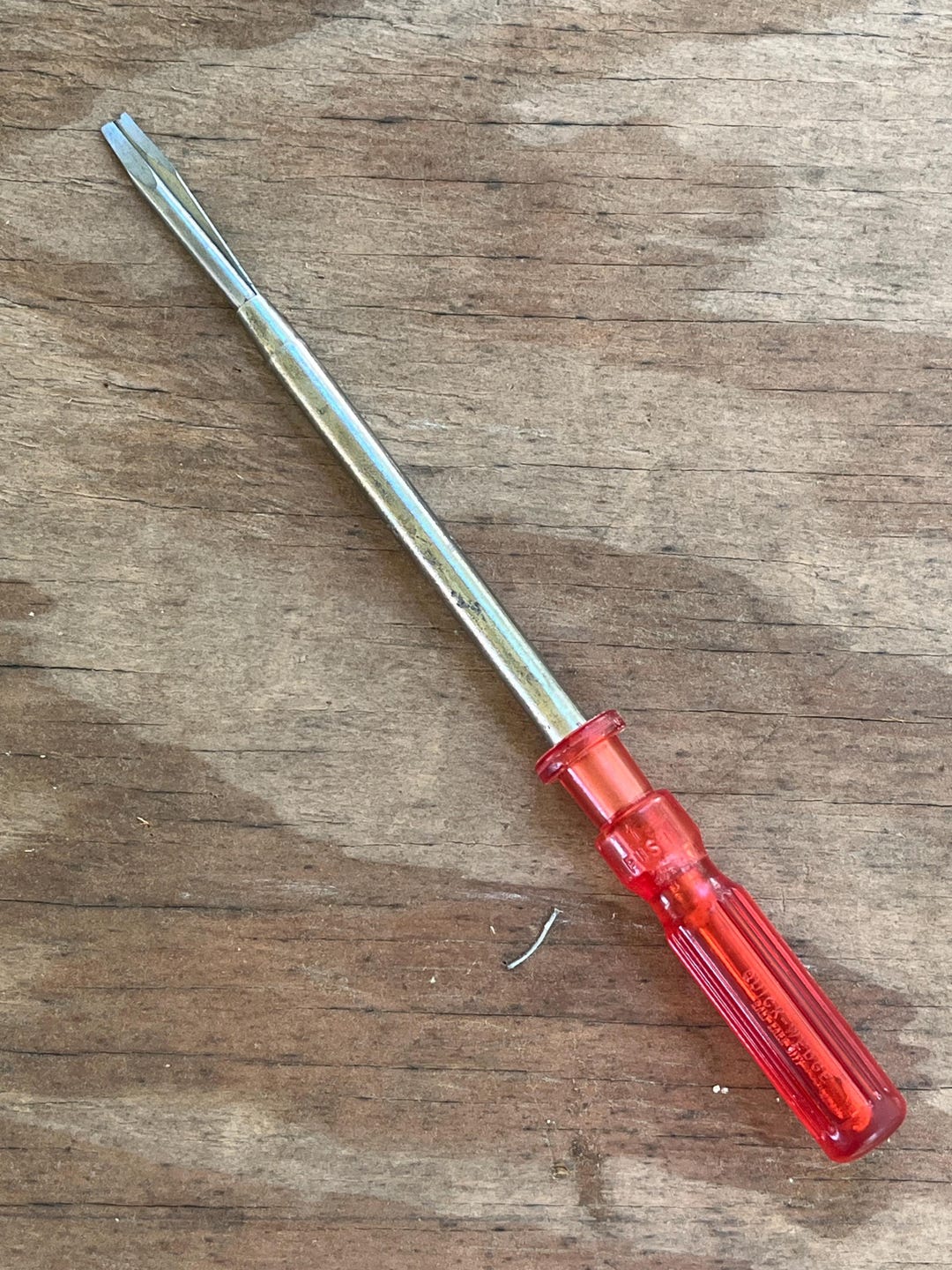Vintage 8.50" Quick Wedge No. 1736 Wb - Screw Hold Screw Driver - Red ...