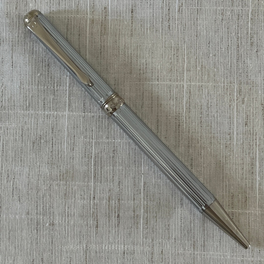 Vintage Chrome Pierre Cardin Pen Two Tone Silver and Gold Luxury ...