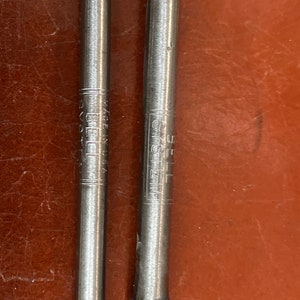 Vintage Set of Two Irwin Bell System Hand Brace Bits Nos 8 and 12 18 ...