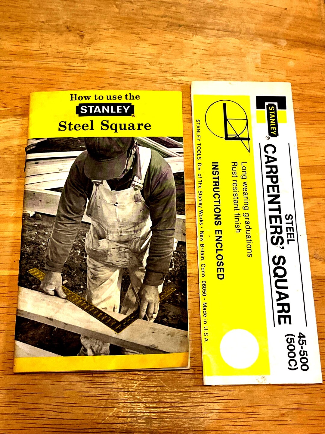 Stanley "how to Use the Stanley Steel Square" Manual and Instructions ...